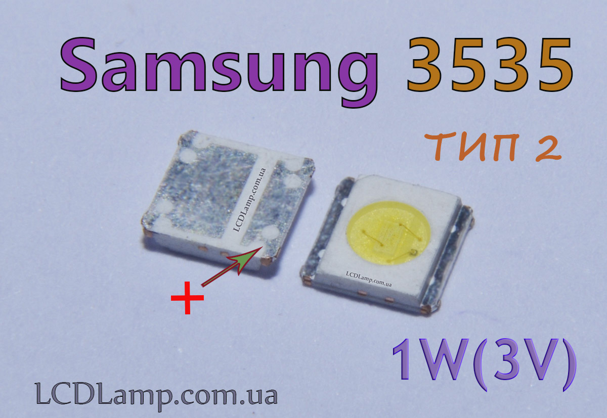 Светодиод телевизора Samsung SMD 3535 с доставкой